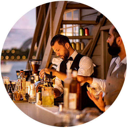 Sala Dining — Waterfront Italian Seafood Restaurant Sydney